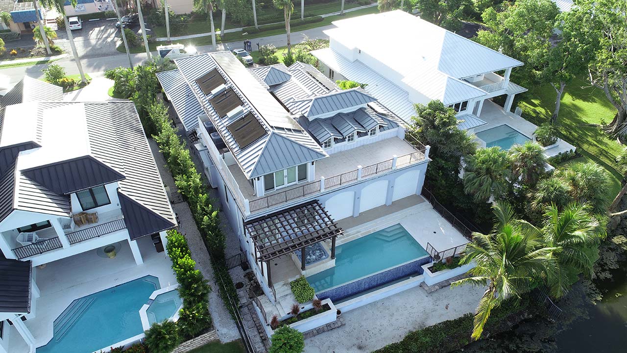 5V Crimp Metal Roofing Panels Naples, Florida | Dickson Roofing